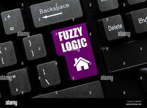 Text Caption Presenting Fuzzy Logic Word Written On Checks For Extent