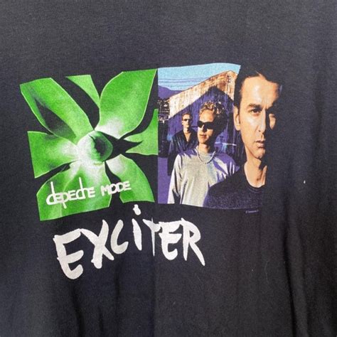 Vintage Official Depeche Mode Exciter Tour Tshirt 2001 Gem