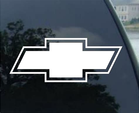 Chevy Bowtie Decals Back Window