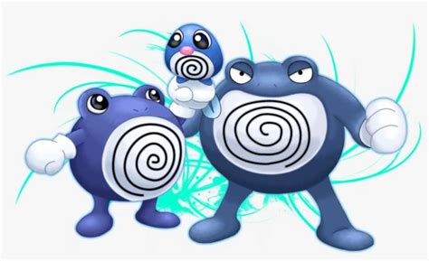 Poliwrath Evolution Poliwag Poliwhirl And Poliwrath Png Image