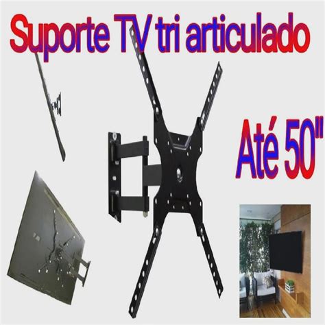 Suporte Articulado Para Monitor E Televisão Todos Os Tipos De 14 A 50 Polegadas Submarino
