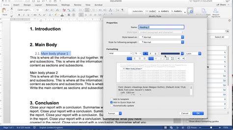 How To Add Heading Numbering In Word Printable Templates