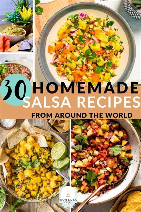 30 Easy Homemade Salsa Recipes Ooh La La Its Vegan