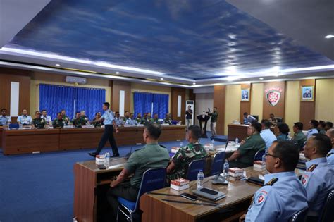 Lantamal VI Hadiri Taklimat Awal Itjen TNI Dalam Rangka Audit Kinerja
