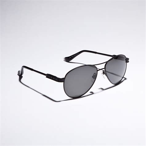 Unisex Coinstar Polarized Sunglasses Black Iconyx Touch Of Modern
