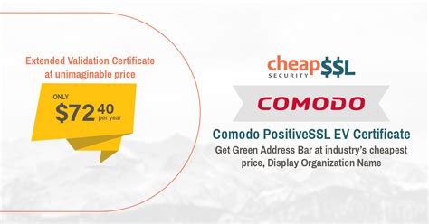Comodo PositiveSSL EV PitchWall