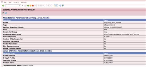 Solved Memory Problem SAP Community
