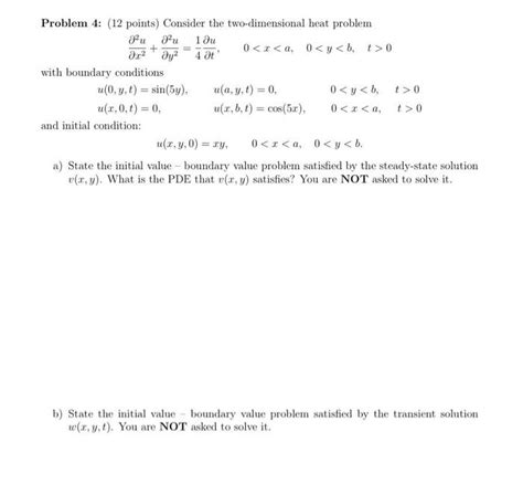 solved problem 4 12 points consider the two dimensional