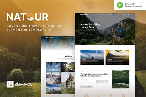 Natour Travel Tourism And Hotel Website Website Pack
