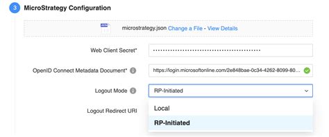 Enable Single Logout With Oidc Authentication