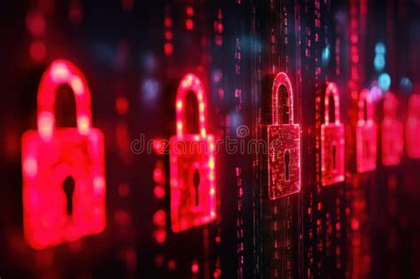 Cybersecurity Threats Protecting Data In The Digital Age Online Visual Representation Digital