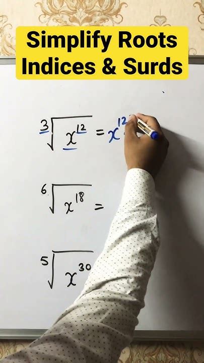 🤔simplify Roots Indices And Surds 🤩 Youtube