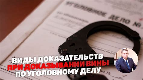 Доказательства в уголовном деле Youtube