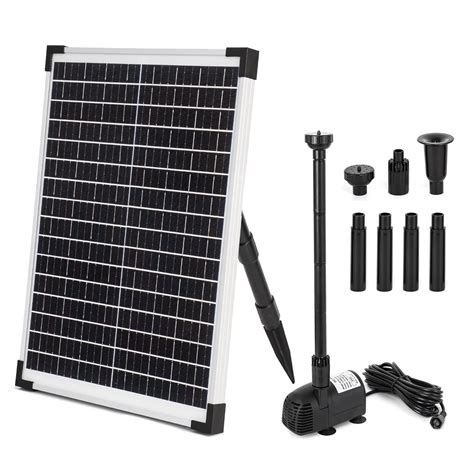 Buy ECO WORTHY Solar Fountain Water Pump Kit 25 W 410GPH Submersible