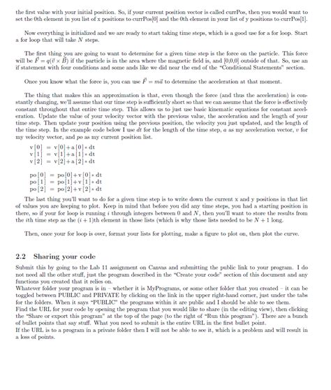 experiment 11 learning even more glowscript purpose