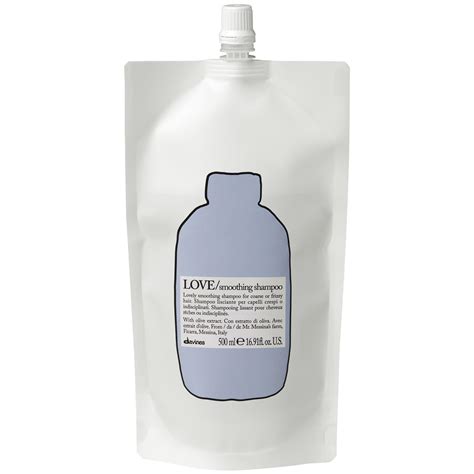 Davines Essential Haircare Love Smoothing Shampoo Refill Pouch 16 Oz