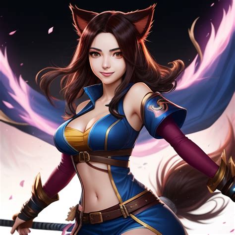 टेक्स्ट से एआई आर्ट जेनरेटर A Woman In A Yasuo Of League Of Legends