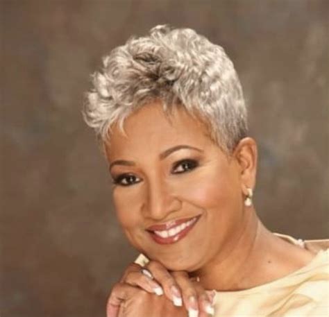 Short Silver Hair Black Hair Short Cuts Natural Hair Short Cuts Edgy