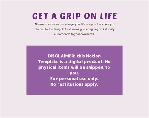 Notion Template Ultimate Life Planner