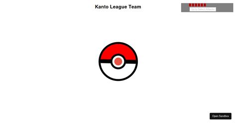 Pokemon Pokedex Vanilla Codesandbox
