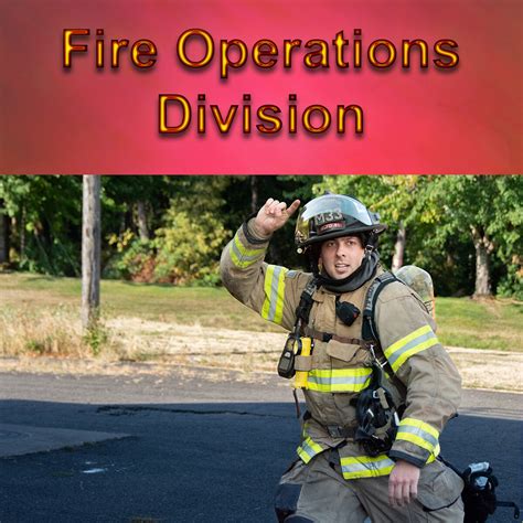 Fire Operations Division Marion County Fire District No 1