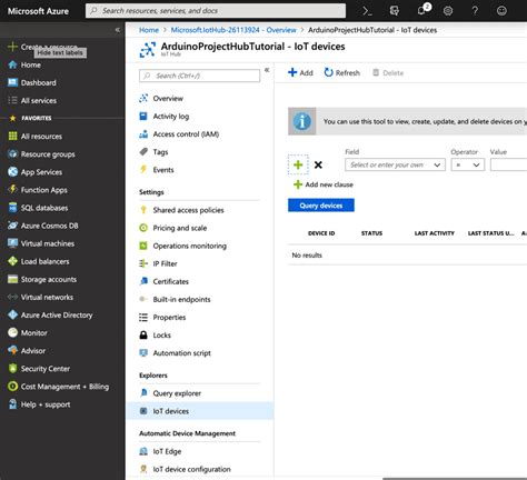 Securely Connecting An Arduino NB To Azure IoT Hub Arduino Documentation
