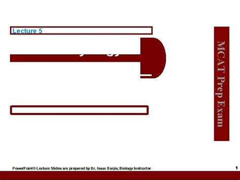 Lecture 5 Power Point Lecture Slides Are Prepared