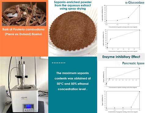 Inhibitory Effects Of Saponin Rich Extracts From Pouteria Cambodiana