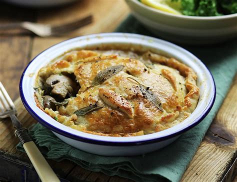 Cheesy Leek And Mushroom Pie Recipe Abel And Cole
