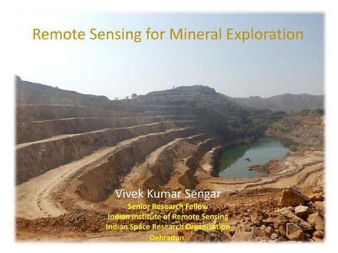 Minning Application And Remote Sensing Using Aster Imagery Ppt