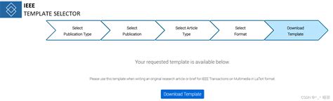 【期刊会议系列】ieee系列模板下载指南transactions On Mobile Computing模板在哪下载 Csdn博客