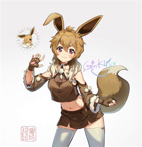 Eevee Pokemon Drawn By Kyourandeonikoushi Danbooru