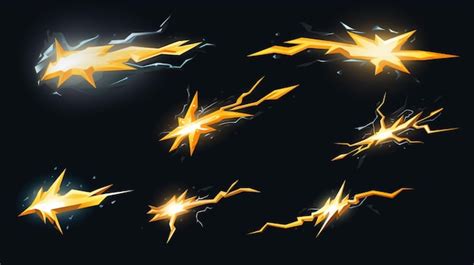 Lightning Spark Vectors And Illustrations For Free Download