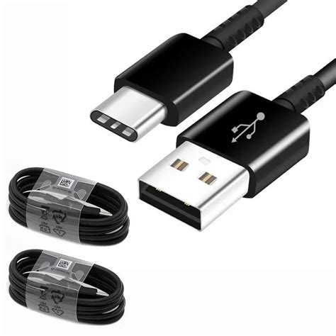 Кабель для быстрой зарядки Usb C типа C для Samsung Galaxy S8 S10 S20 S23 S24 Huawei Htc Lg