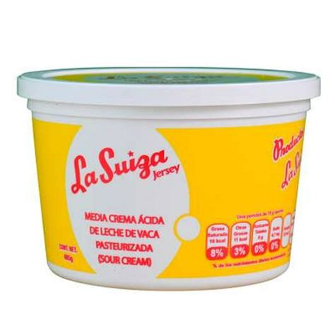 Crema La Suiza ácida 485 G Bodega Aurrera Despensa A Tu Casa