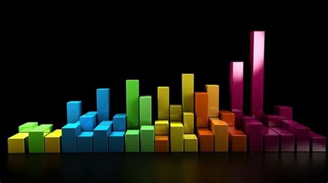 Statistic Graph Clipart Vector Statistics 3d Graph Bar Set 3d Graph