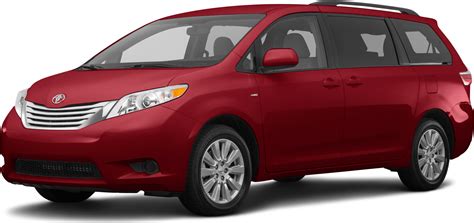 2017 Toyota Sienna Price Value Depreciation And Reviews Kelley Blue Book