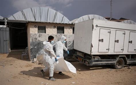Israel Returns 15 Palestinian Bodies To Gaza Where Displaced Families