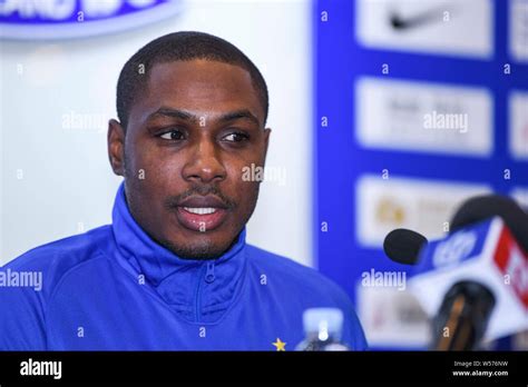 Nigerian Football Player Odion Ighalo The New Player Of Shanghai