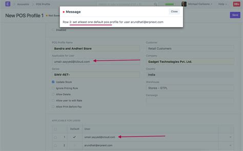 Is Checking Default In The Pos Profile Mandatory · Issue 11931