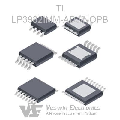 LP3982IMM ADJ NOPB TI Linear Regulators Veswin Electronics