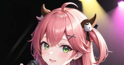 バーチャルyoutuber Sakura Miko Cow Bikini Yukishoのイラスト Pixiv