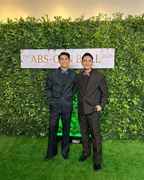 Pinas 🌟 Dingdong Bahan And Patrick Ramirez Make Their Abs Cbn Ball