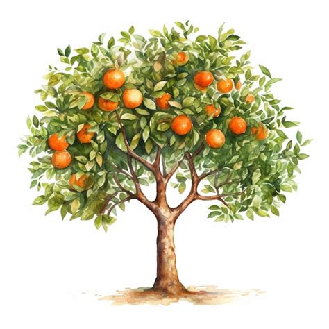 Orange Tree Sketch