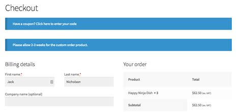 Php Add A Custom Notice For Backordered Cart Items In Woocommerce