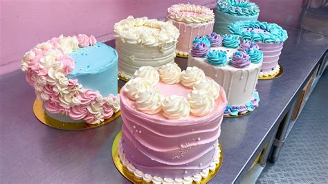 Satisfying Cake Decorating Unedited No Talking No Music Youtube