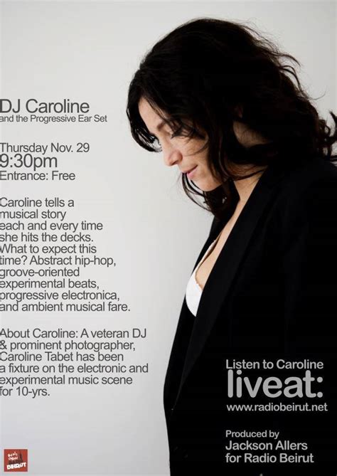 DJ Caroline At Radio Beirut