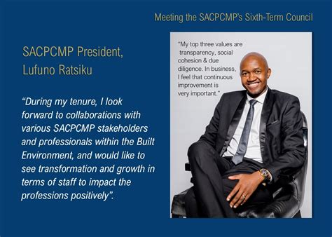 Sacpcmp Meet The Sacpcmps Sixth Term Council