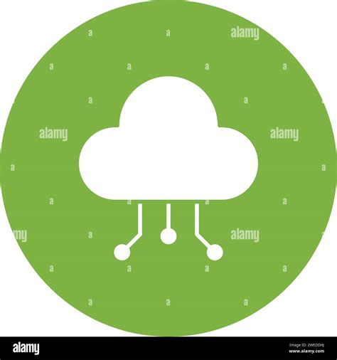 Cloud Data Distribution Icon Vector Image Stock Vector Image And Art Alamy