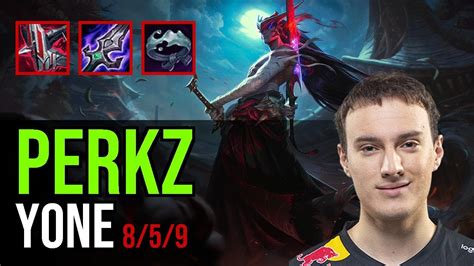Perkz YONE Vs ANIVIA Mid EUW Master YouTube